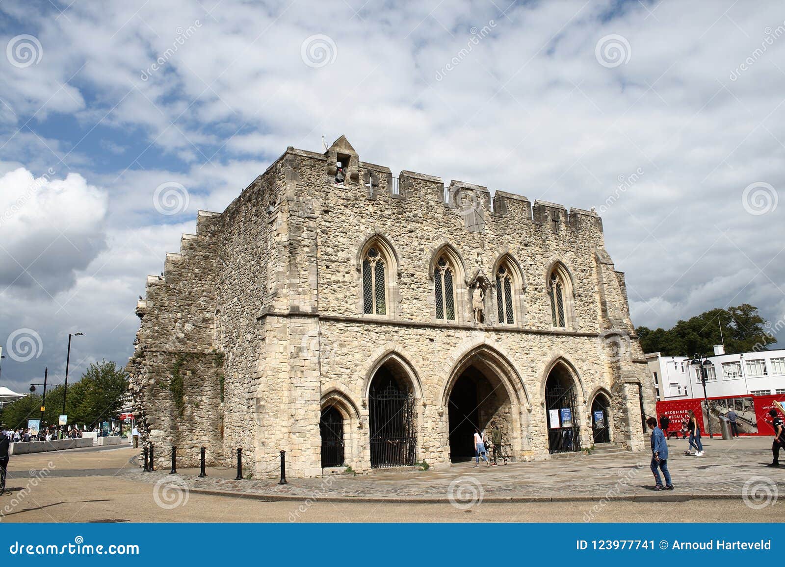 Bargate Southampton UK Gateway 1290 Stock Image - Image of ancient ...