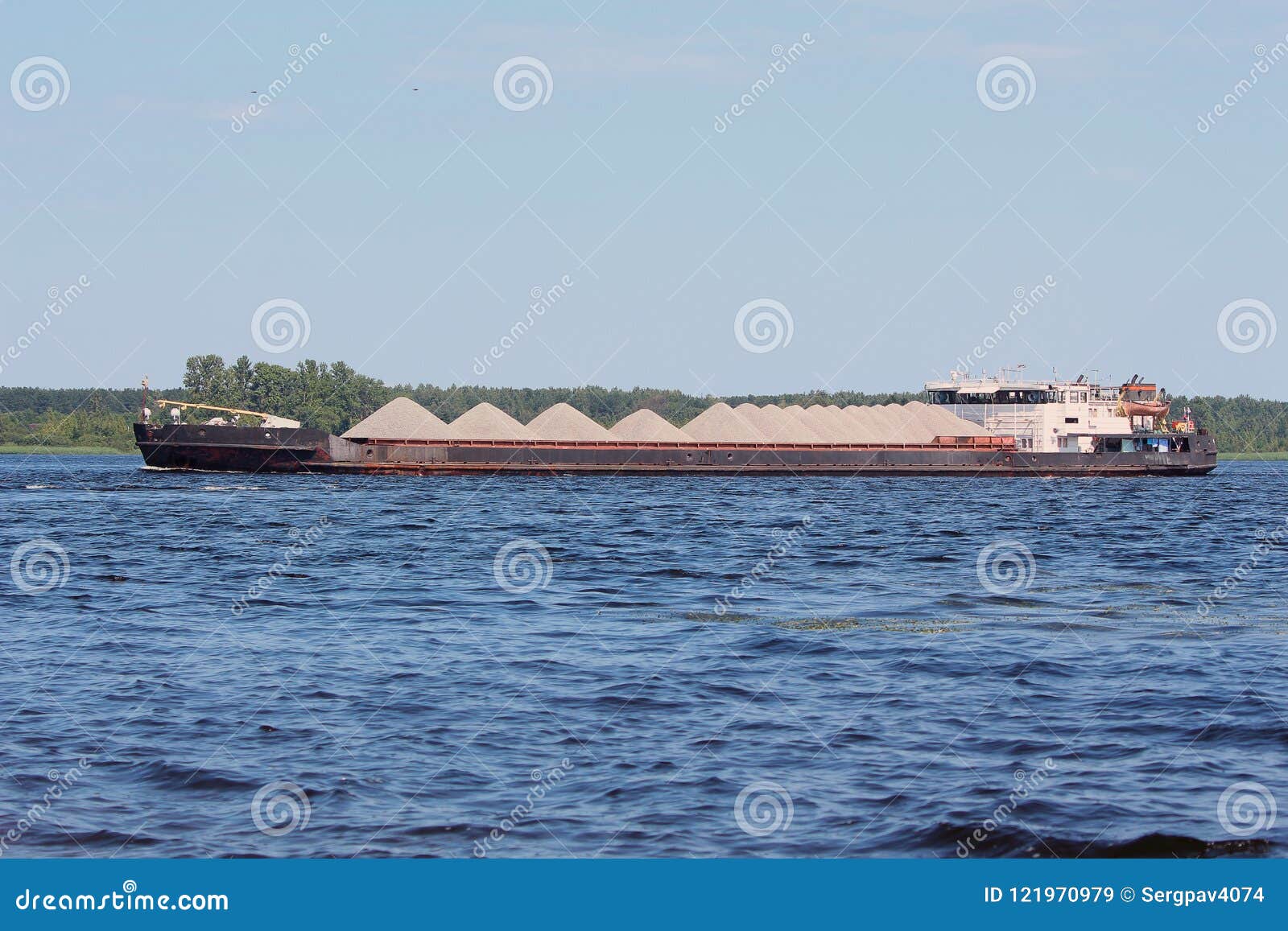 Cargo barge carrying sand stock image. Image of clean - 121970979 Cargo barge carrying sand stock image. Image of clean - 121970979