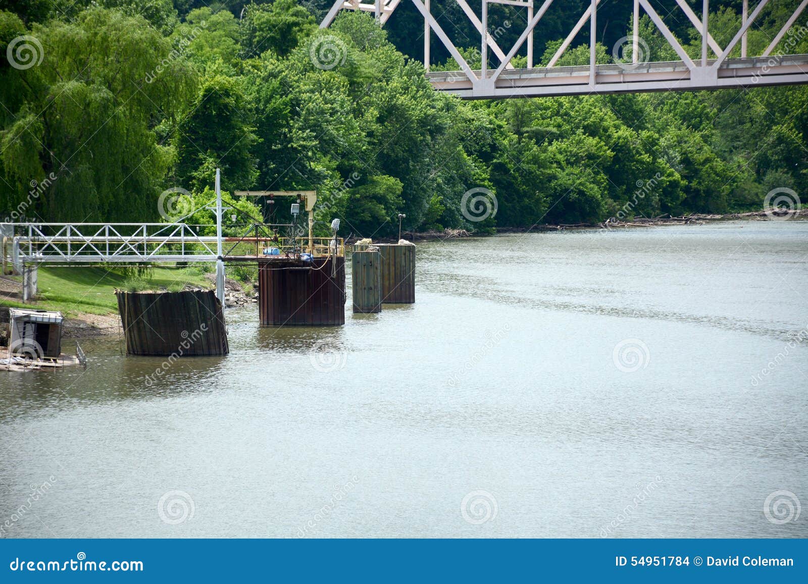 Barge dock stock photo. Image of shipping, empty, water - 54951784