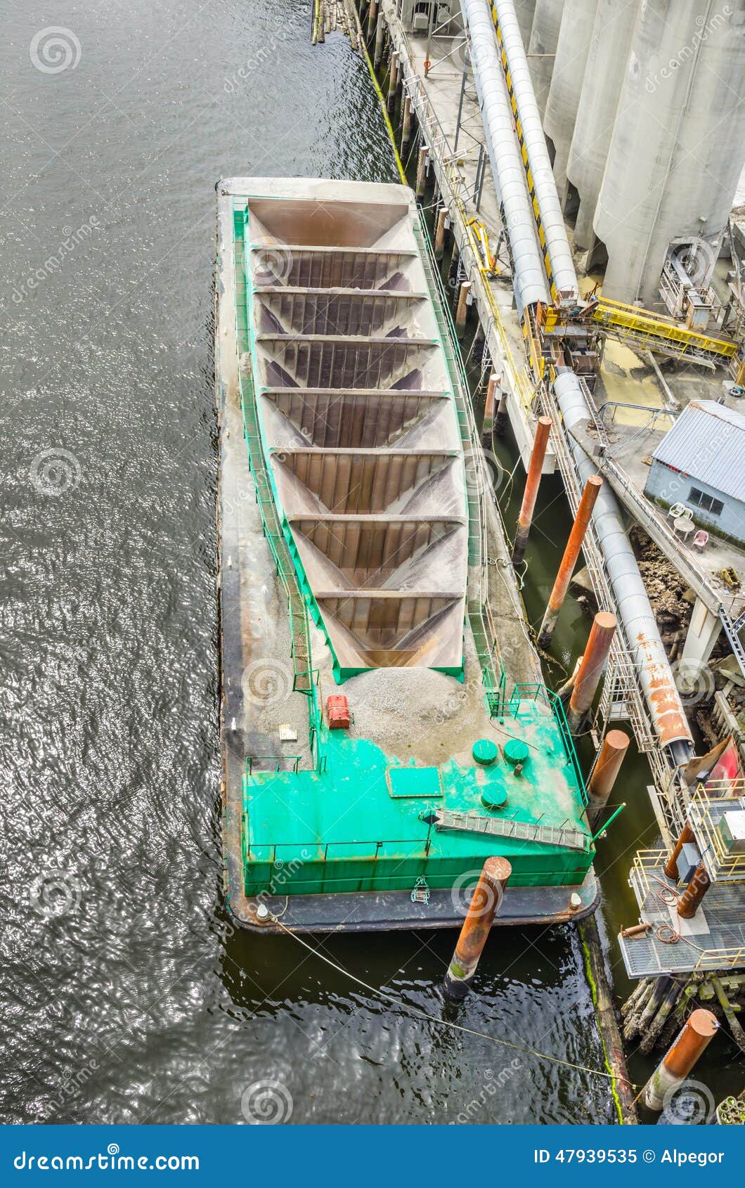 Barge moored to a Quay stock image. Image of colorful - 47939535