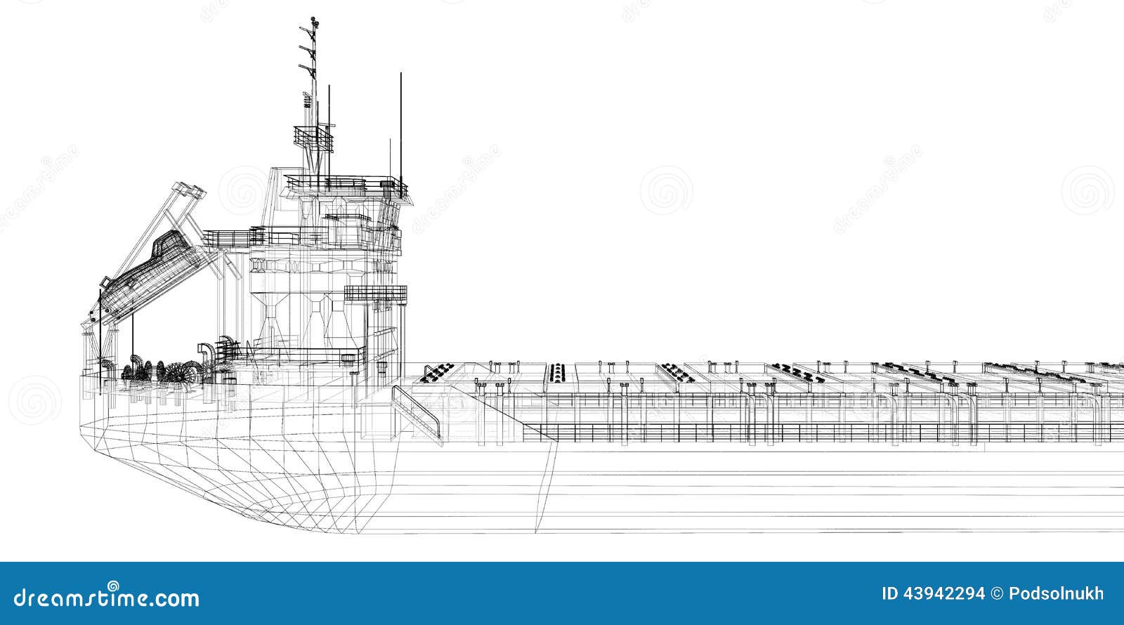 Barge , Ship Stock Image | CartoonDealer.com #43942585