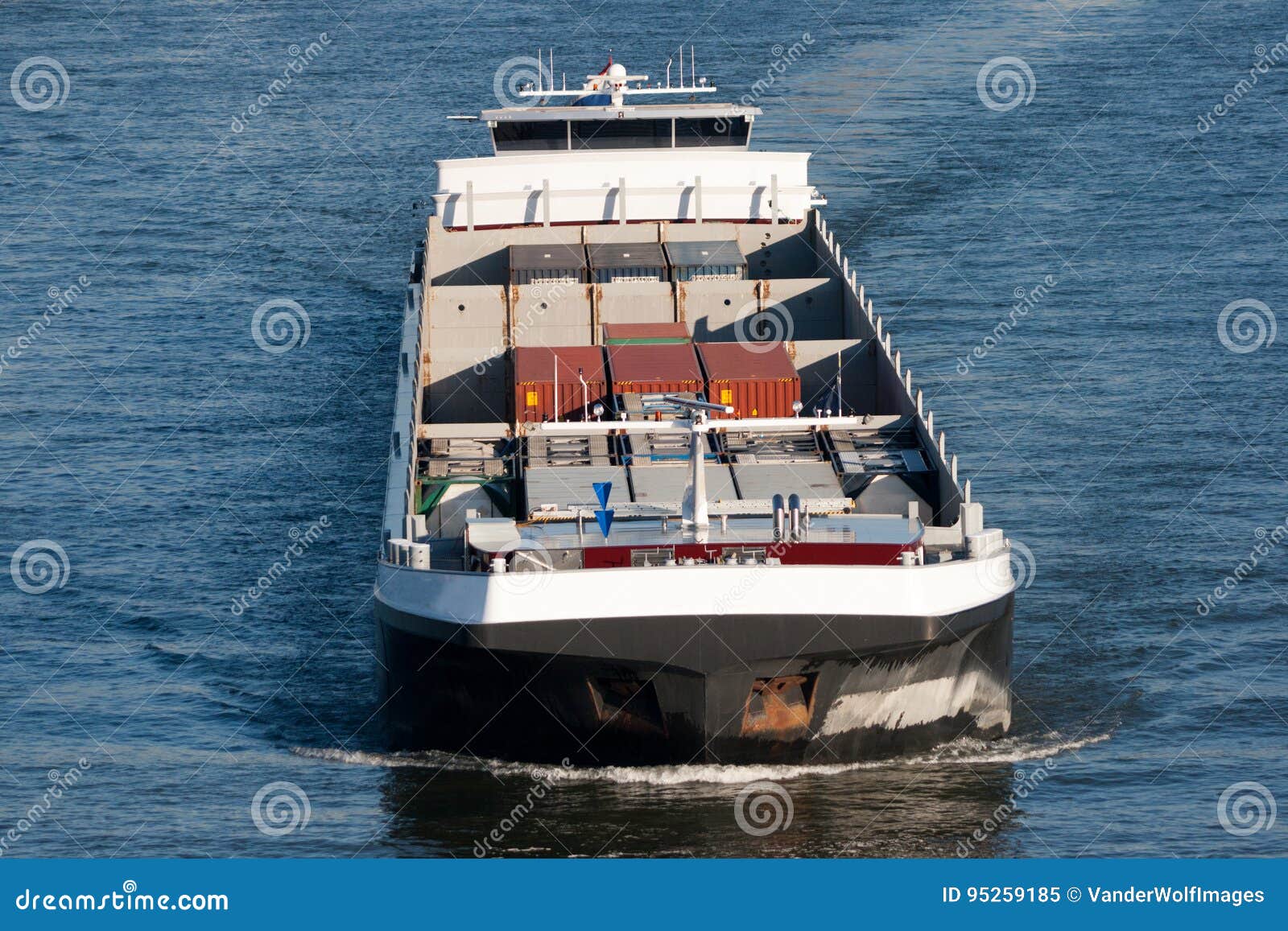 Barge shipping stock image. Image of industry, transportation - 95259185