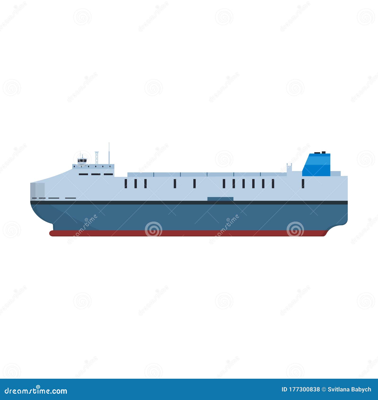 Barge Vector Icon.Cartoon Vector Icon Isolated on White Background ...