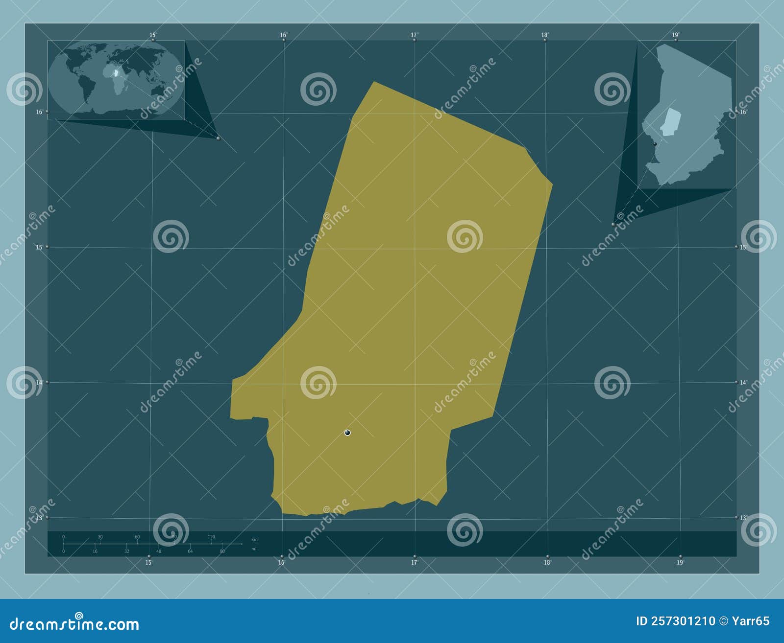 Barh El Ghazel, Chad. Solid. Capital Stock Illustration - Illustration ...