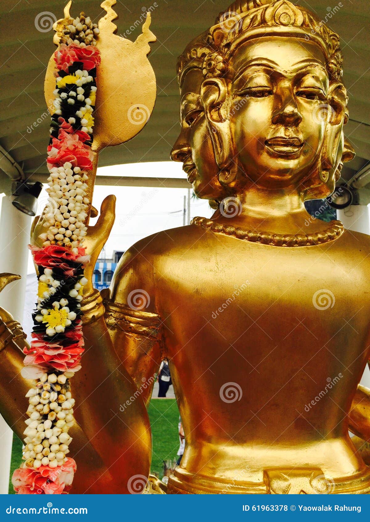 Barhma statue stock photo. Image of stone, sacrifice - 61963378