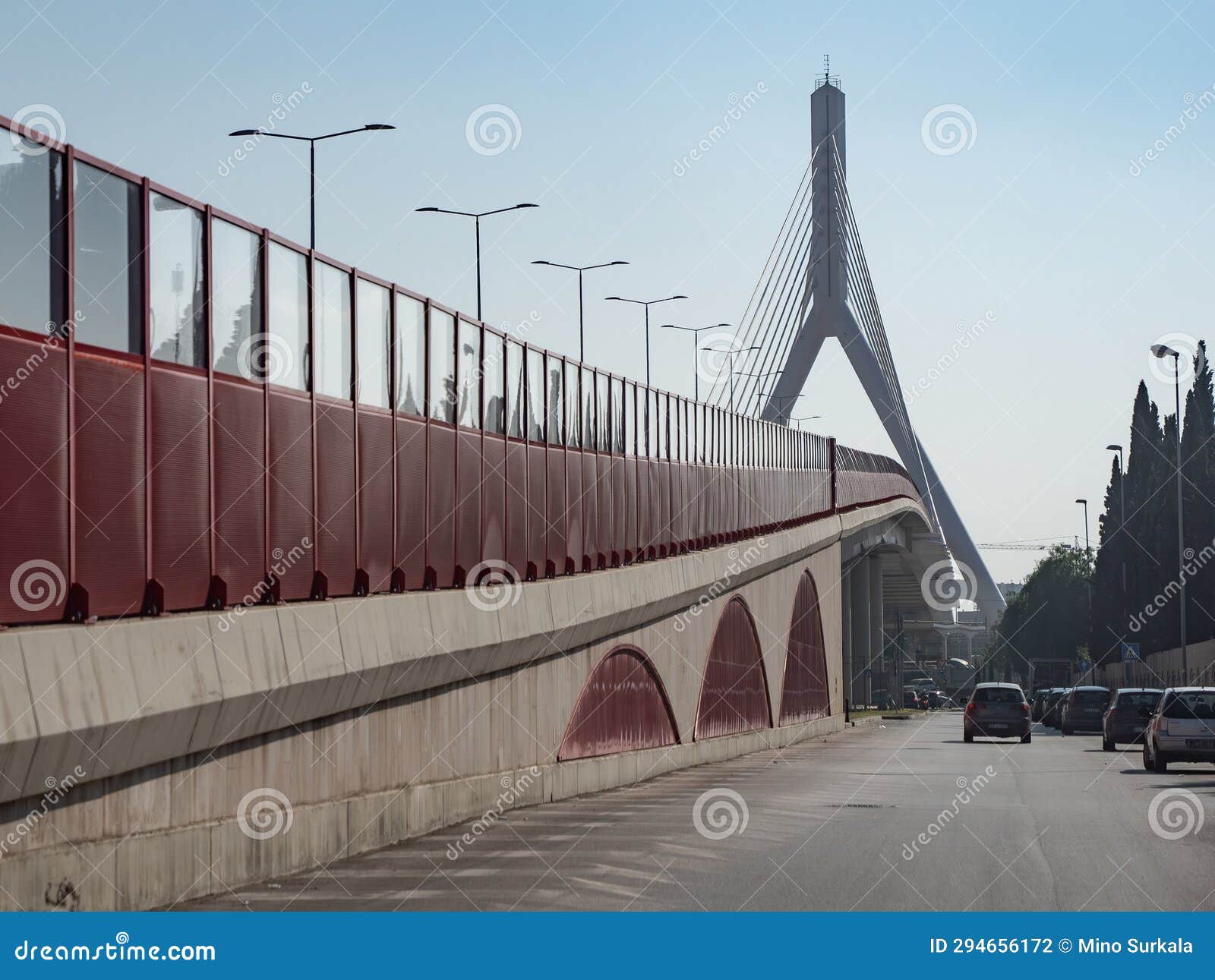Ponte Adriatico (Adriatic Bridge) Using Cable Stayed Construction ...
