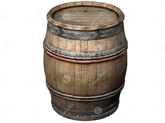Baril en bois illustration stock. Illustration du barillet - 1825198