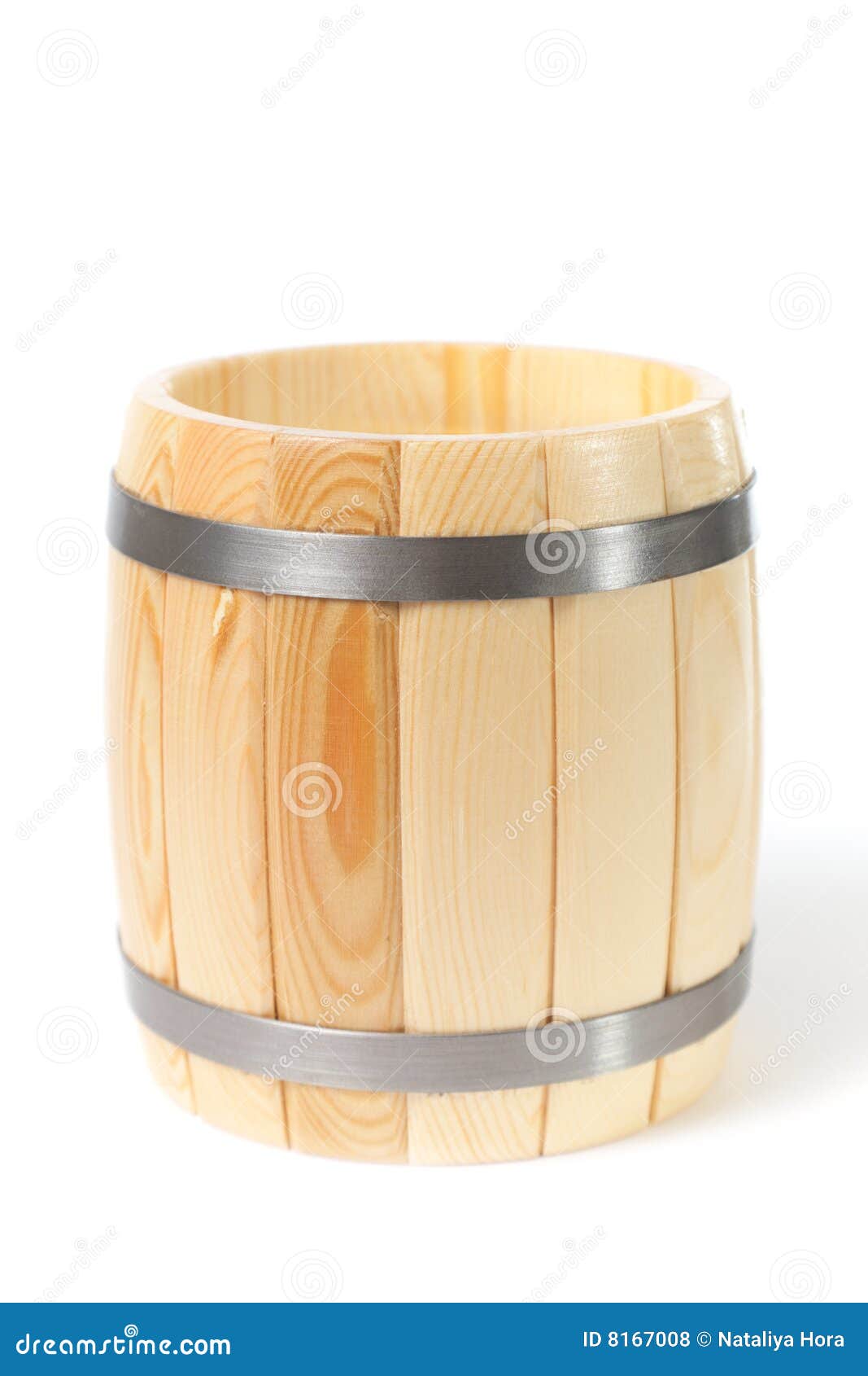 Baril en bois photo stock. Image du neuf, bière, dimensionnel - 8167008