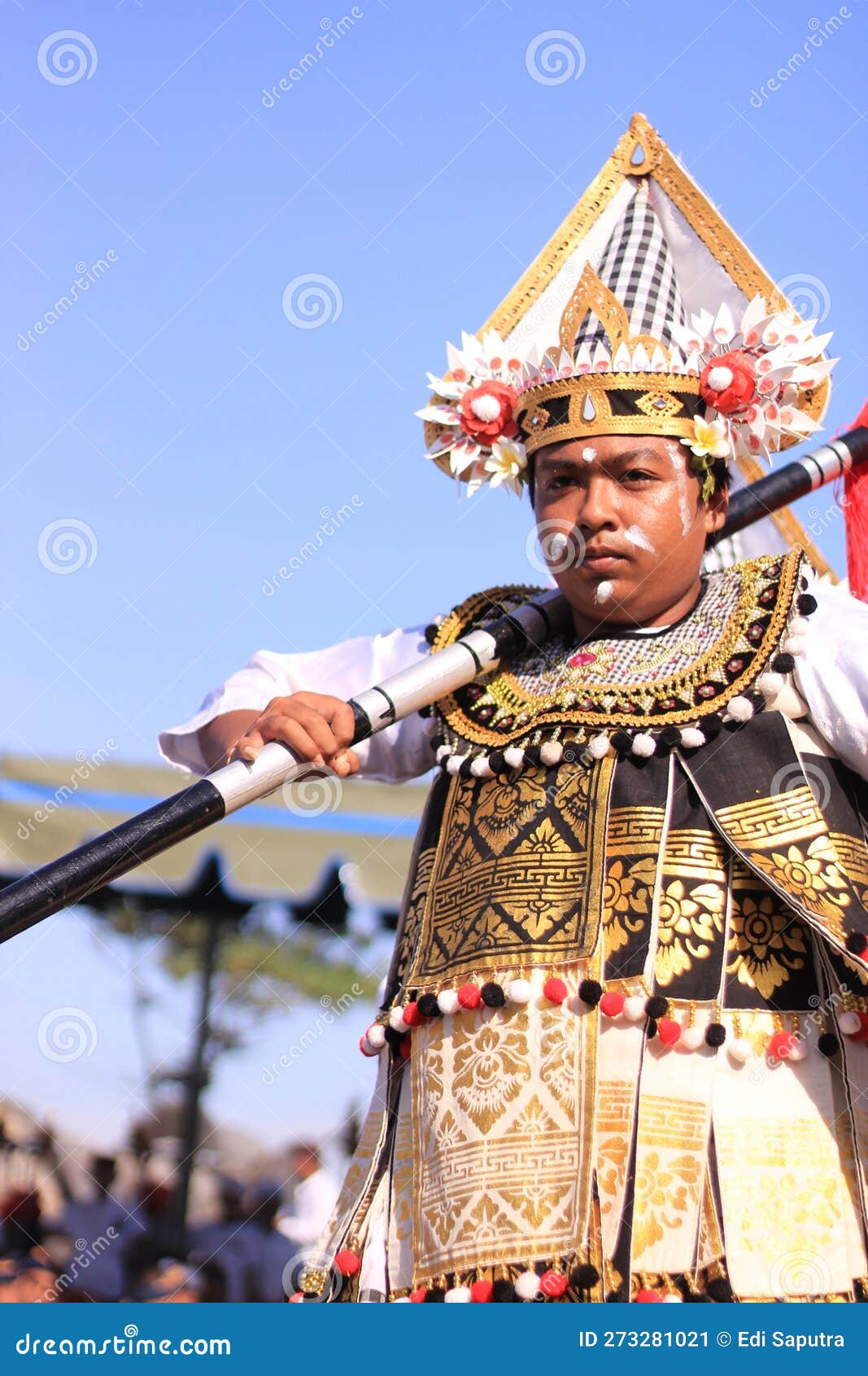 Baris dance editorial photo. Image of baris, bali, balines - 273281021