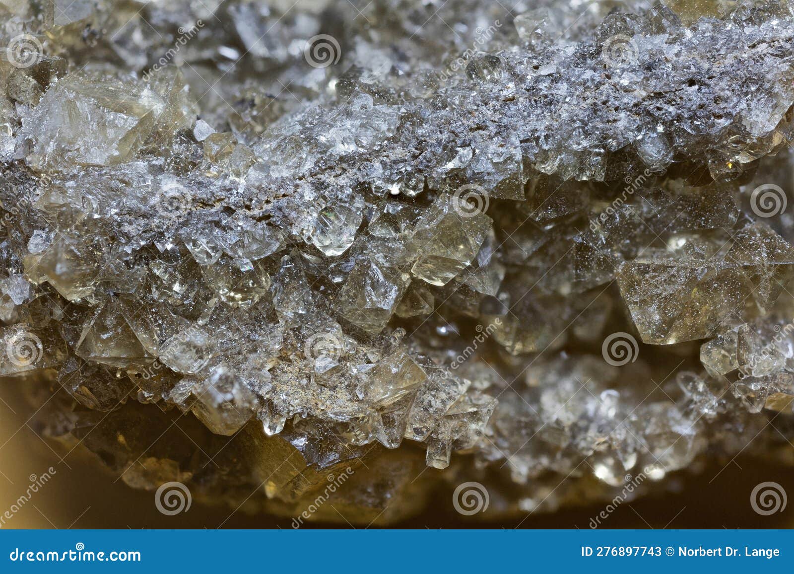 Barite crystals stock image. Image of barium, microscopy - 276897743