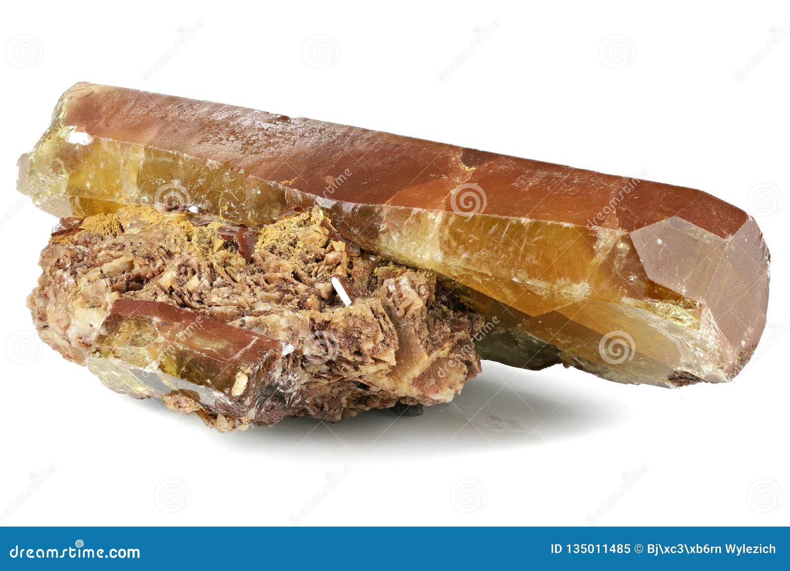 Barite stock image. Image of bedrock, mineral, stone - 135011485