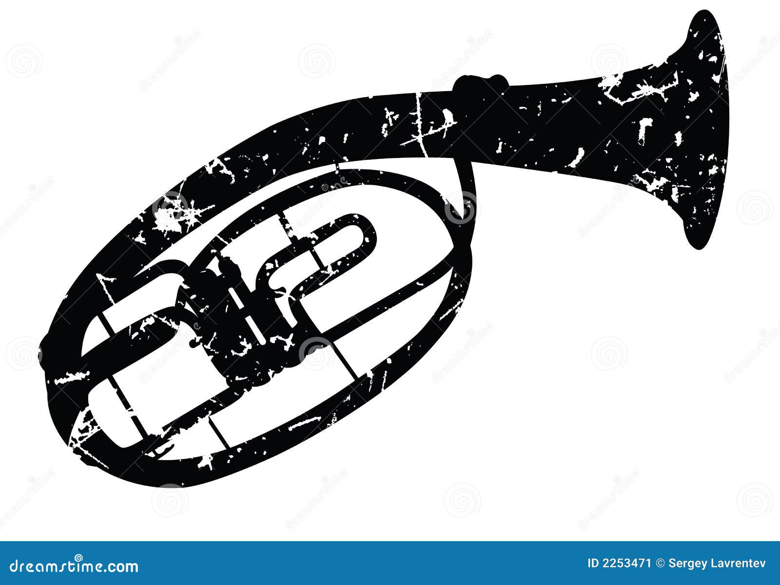 Baritone stock vector. Illustration of music, baritone - 2253471