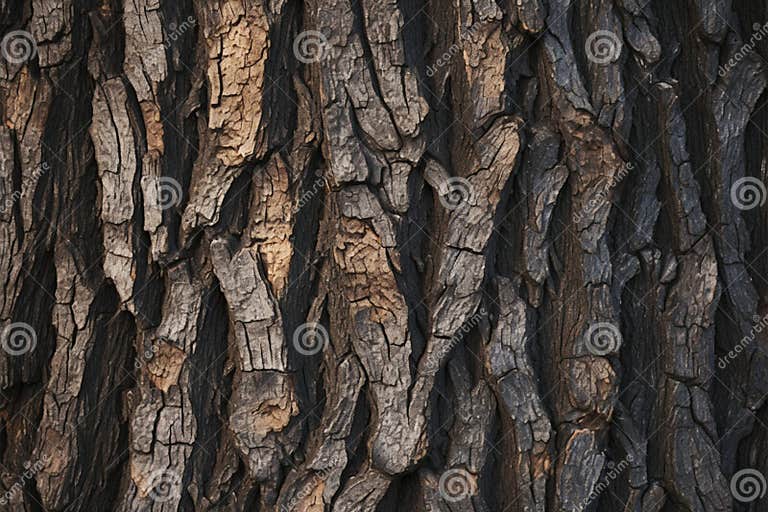 Bark Texture from a Tree Trunk Ideal for Wallpaper Background Stock ...