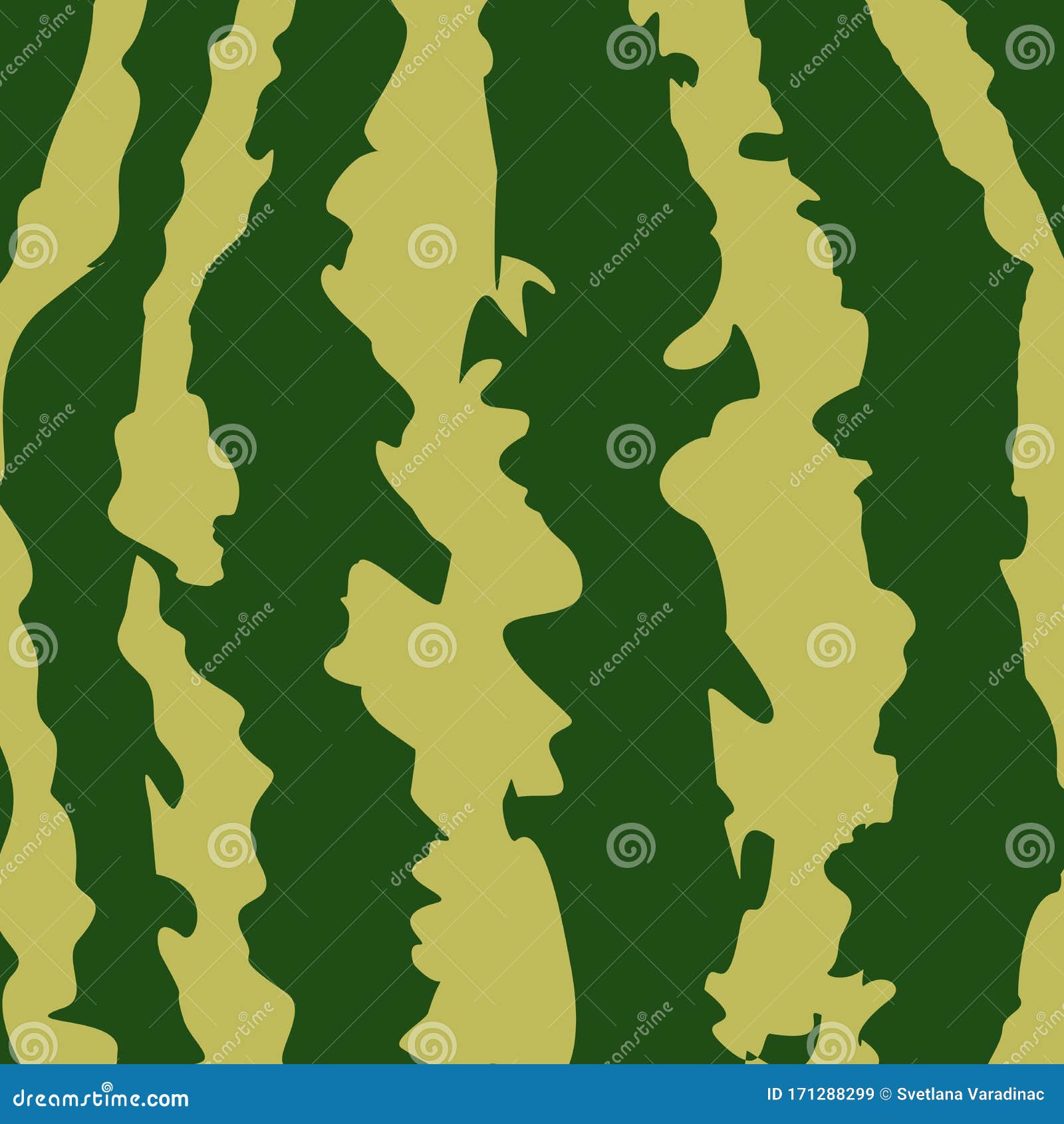 Watermelon Skin Texture Seamless Pattern Cartoon Vector | CartoonDealer ...