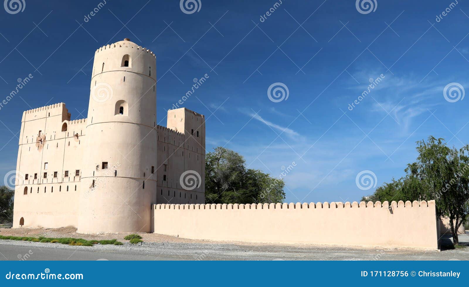 Barka fort stock photo. Image of fort, building, middle - 171128756
