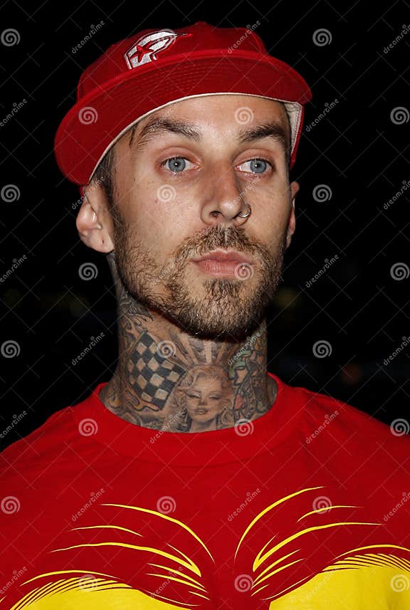 Barker van Travis redactionele foto. Image of vermaak - 77224386