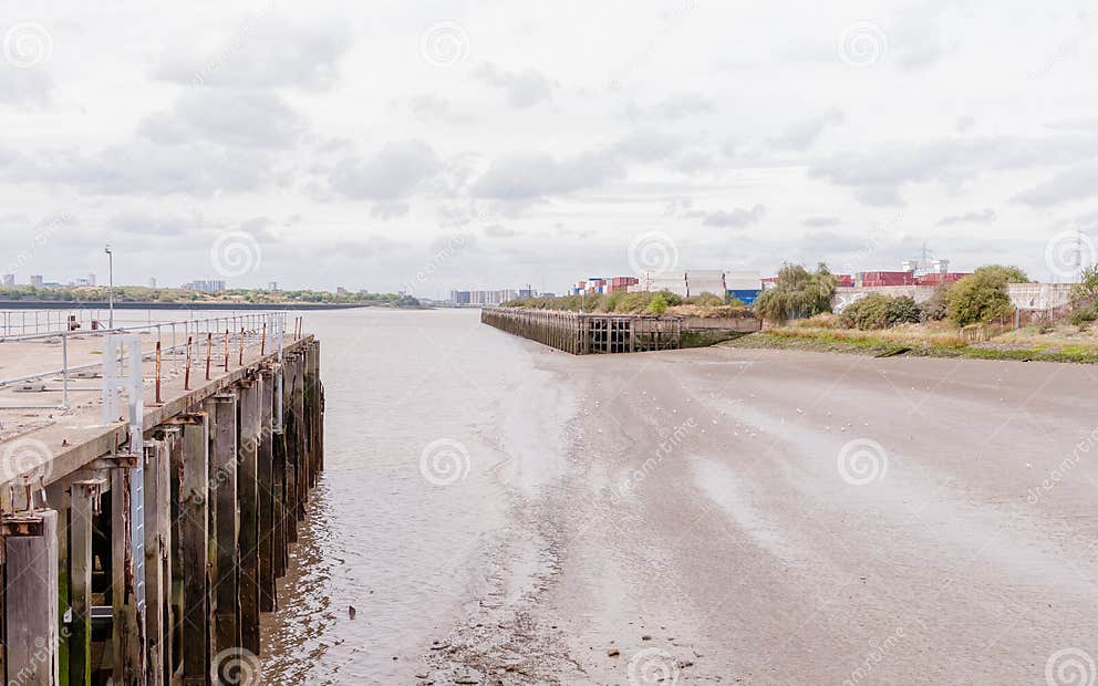 Entrance Barking Riverside Pier is a Thames Clippers Commuter Service ...