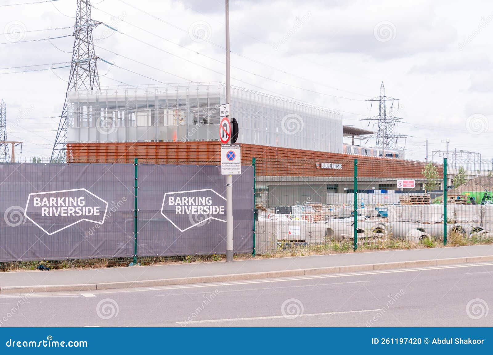 Barking Riverside Railway Station in East London Editorial Image ...