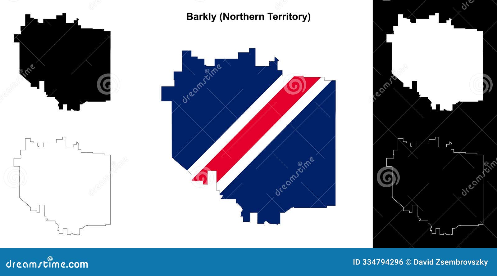 Barkly Region (Commonwealth Of Australia, Northern Territory, NT ...