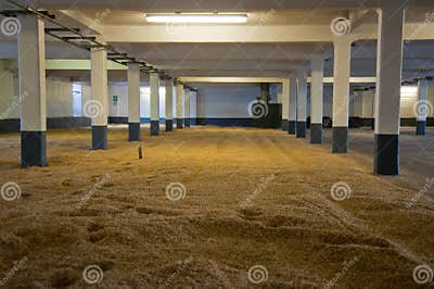 Barley room stock image. Image of iron, scotch, interior - 11507469