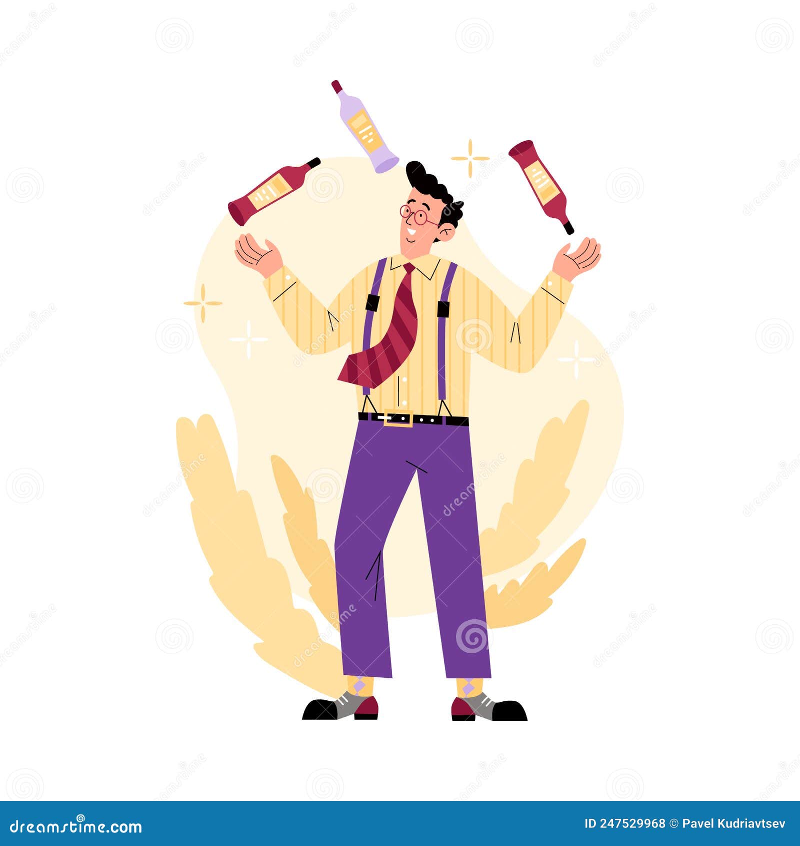 Professional Bartender Tools Set Vector Illustration Cartoondealer
