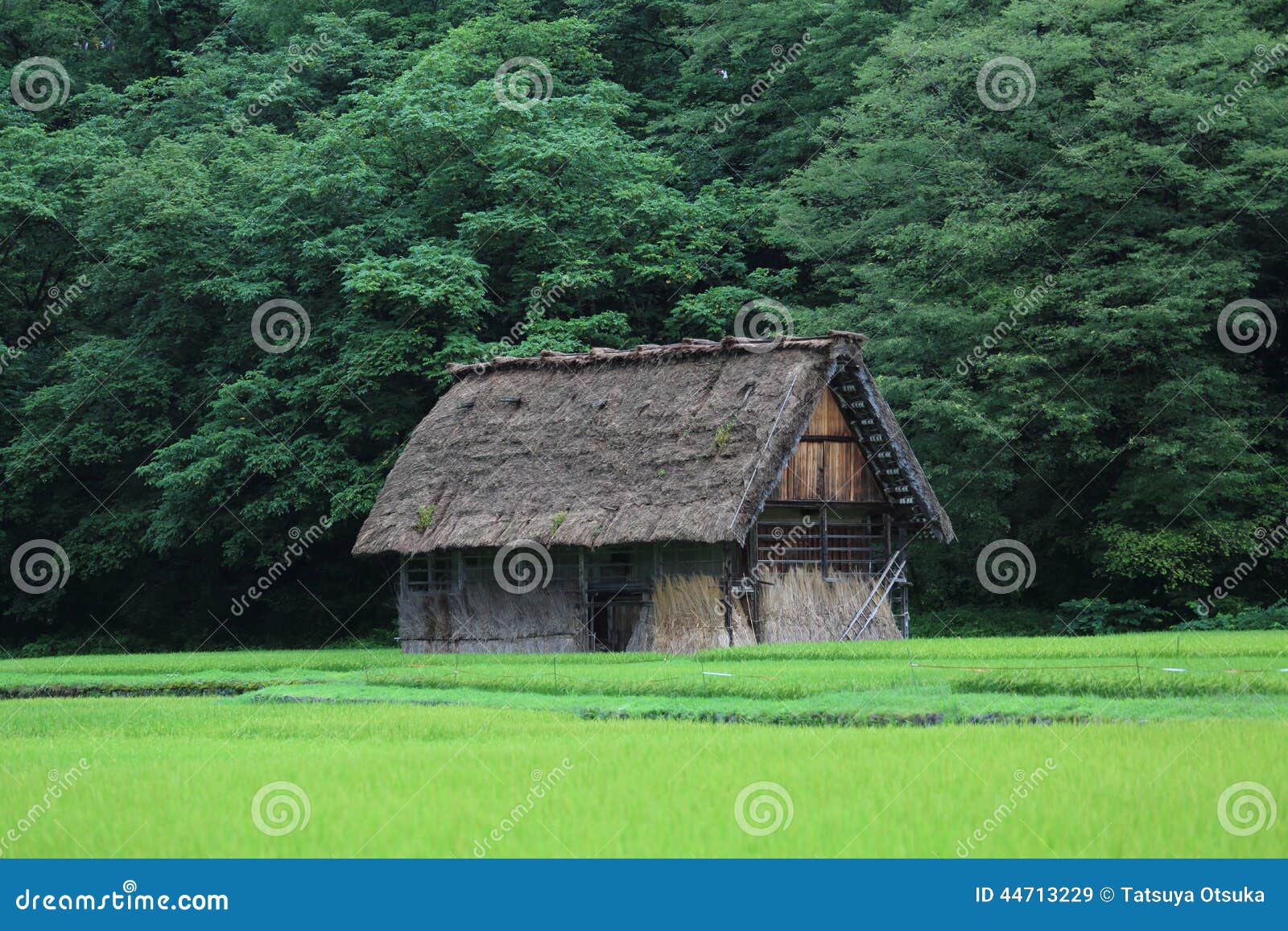 Barn of farmer in Japan stock image. Image of wooden - 44713229