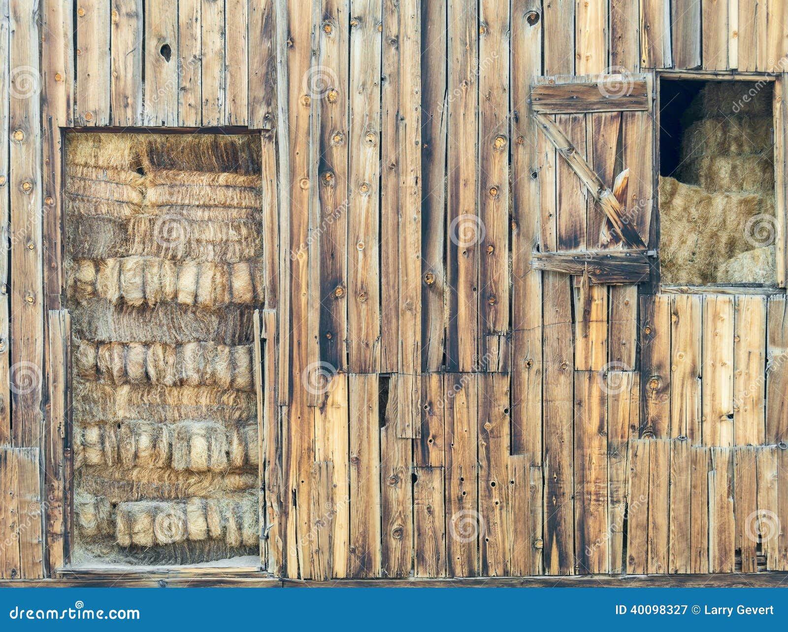 Barn full of hay stock image. Image of architecture, agriculture - 40098327