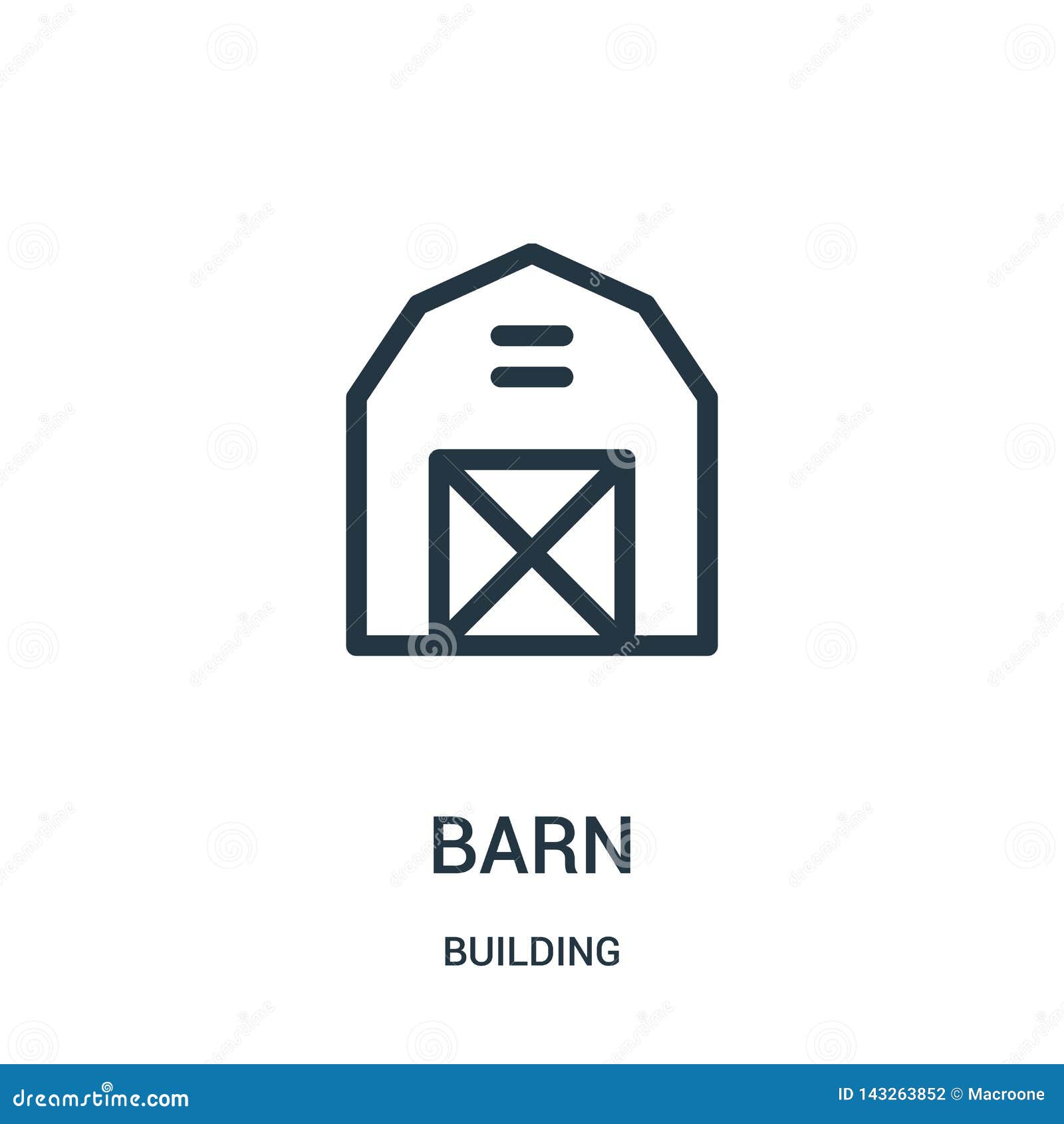 Barn Outline Printable