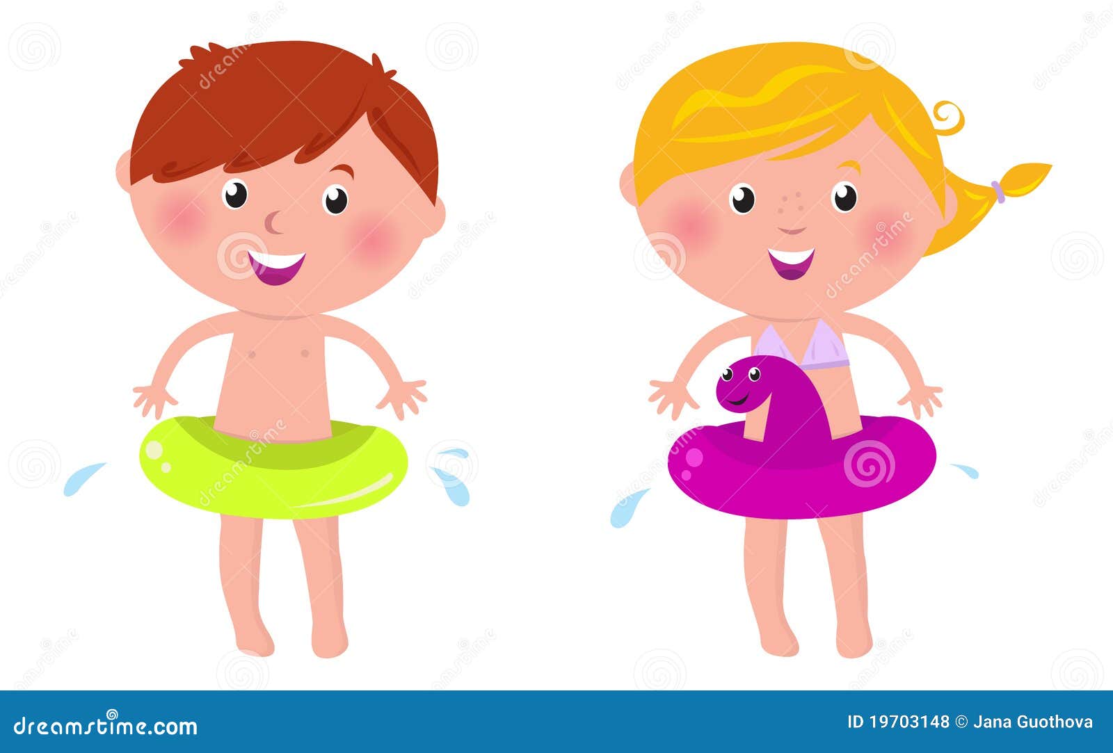 Barn isolerad simma white vektor illustrationer. Illustration av ...