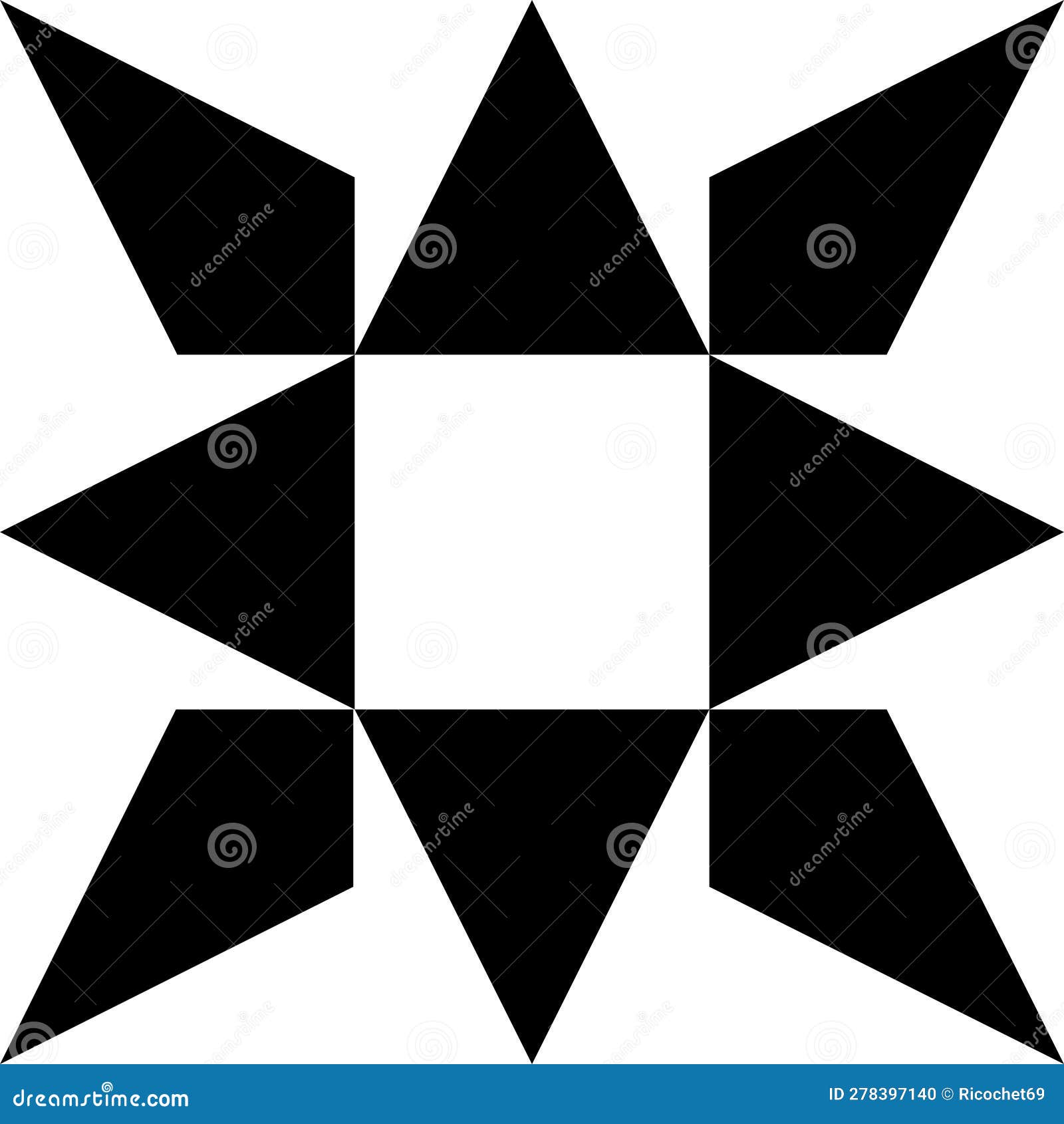 Barn quilt symbol icon stock illustration. Illustration of tiled ...