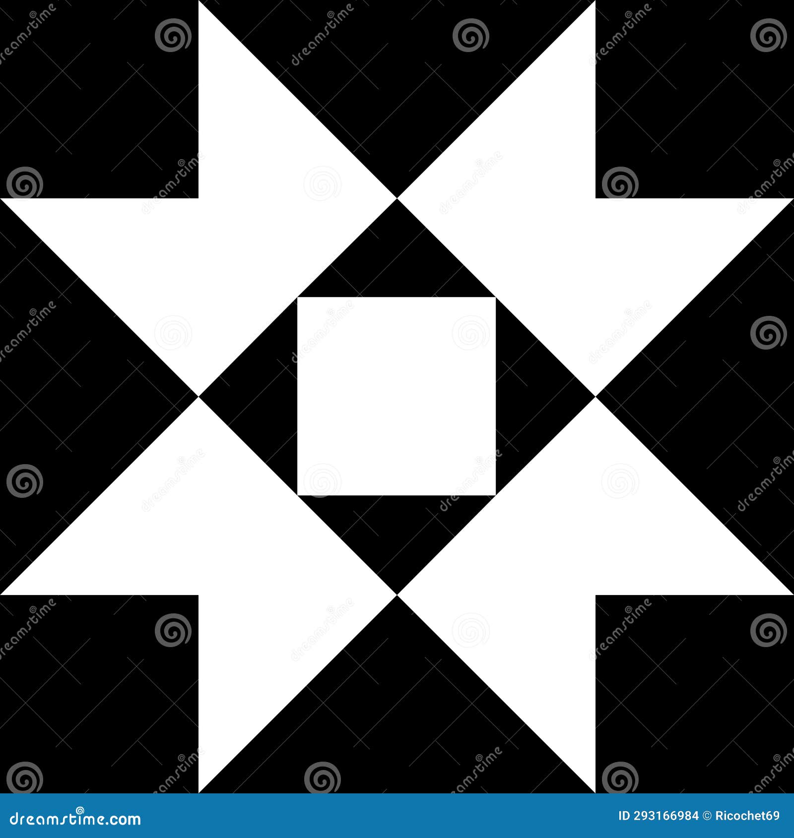 Barn Quilt Symbol Icon Royalty-Free Illustration | CartoonDealer.com ...