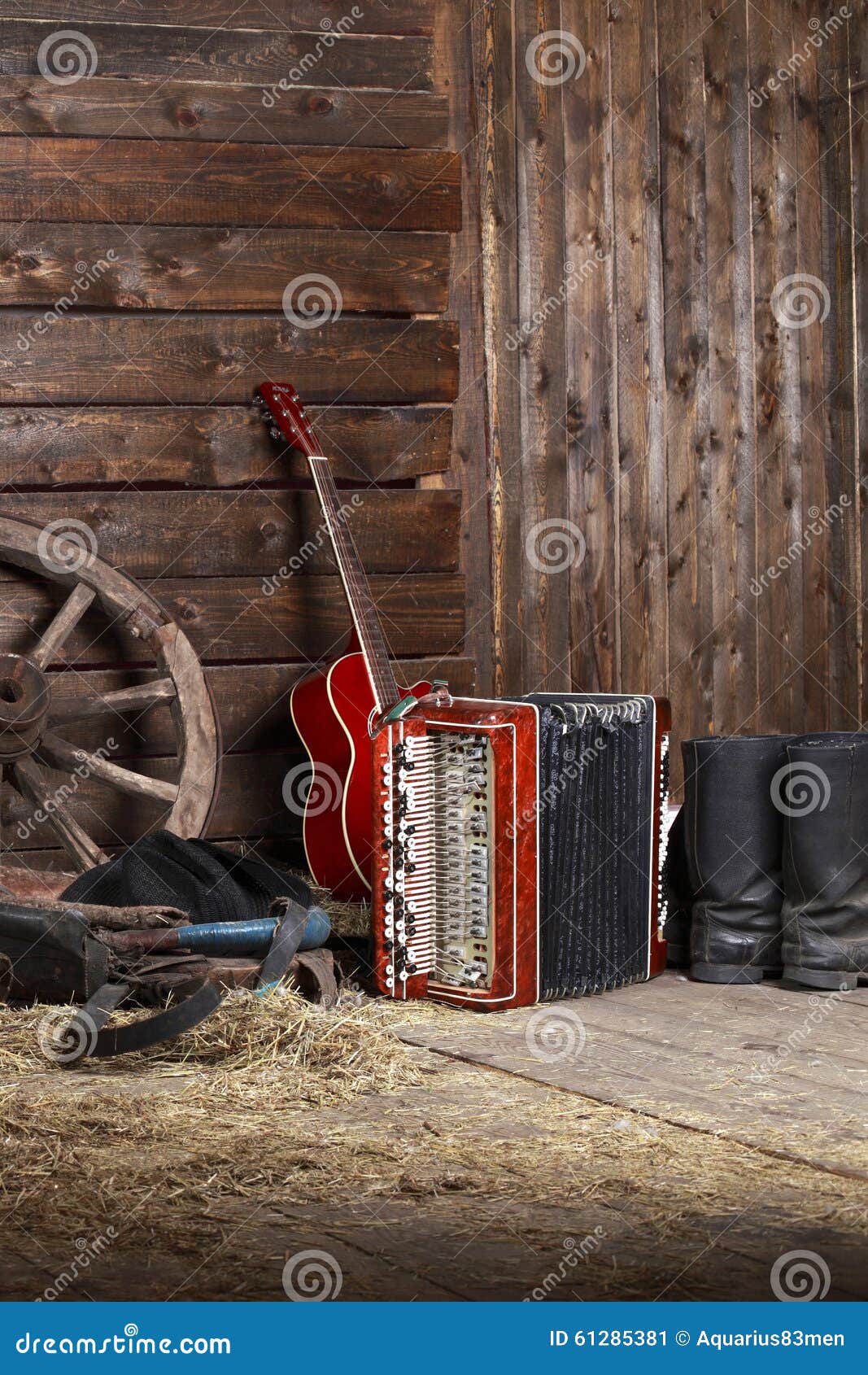 Barn stock image. Image of messy, saddle, beam, abandoned - 61285381