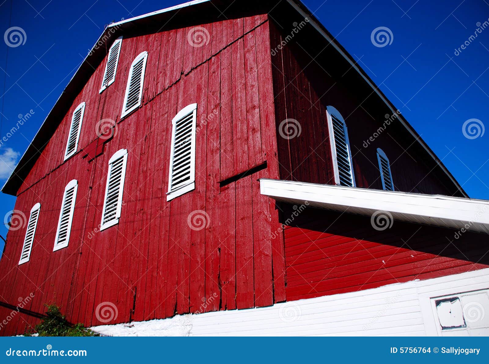 Barn Side stock photo. Image of louvered, side, outdoor - 5756764