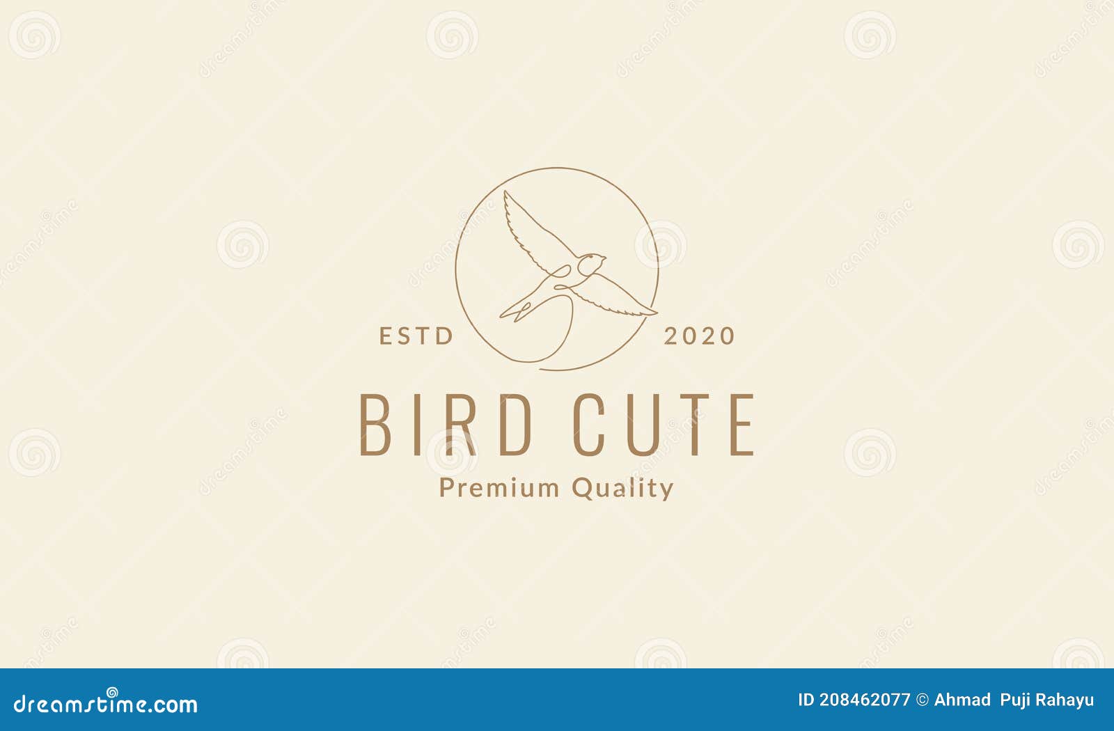 Barn Swallow Bird Line Circle Logo Symbol Icon Vector Graphic Design ...