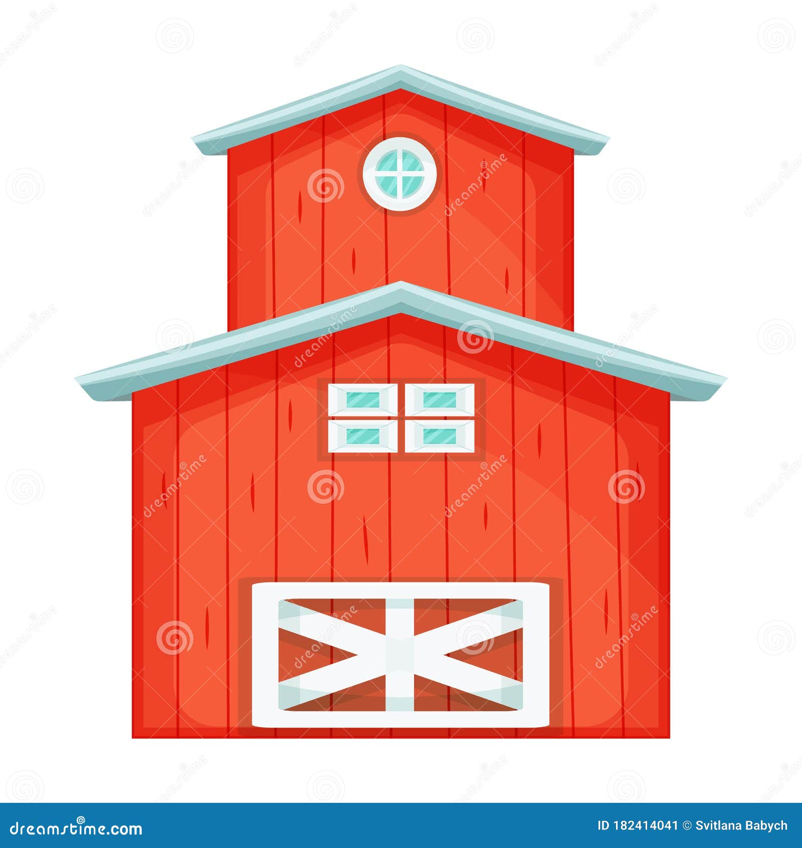 Barn Vector Icon.Cartoon Vector Icon Isolated on White Background Barn ...
