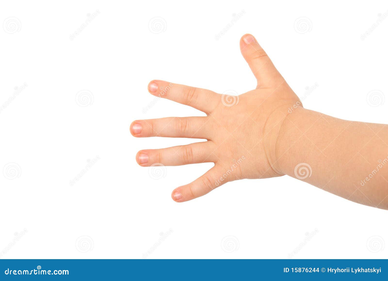 Barns hand arkivfoto. Bild av energi, kaukasisk, öppet - 15876244