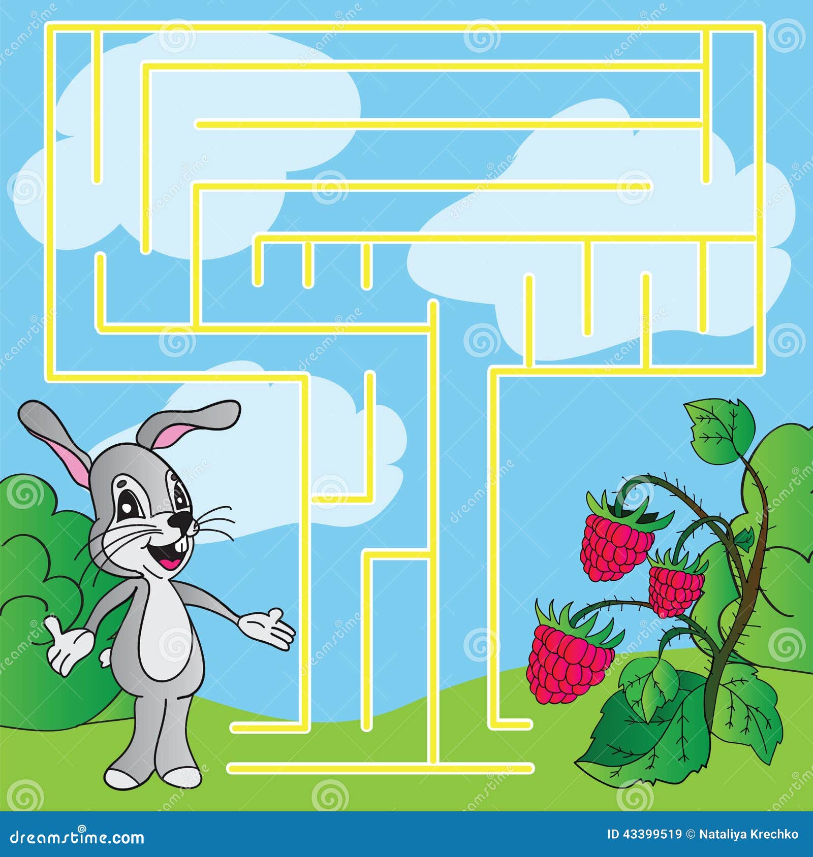 Barns pussel - labyrint vektor illustrationer. Illustration av ...