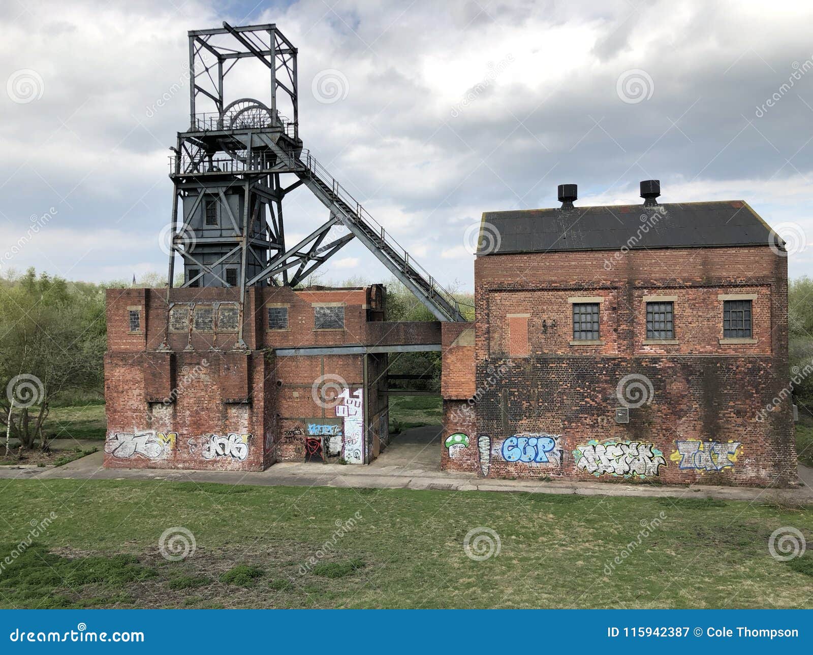 Barnsley main colliery stock image. Image of barnsley - 115942387