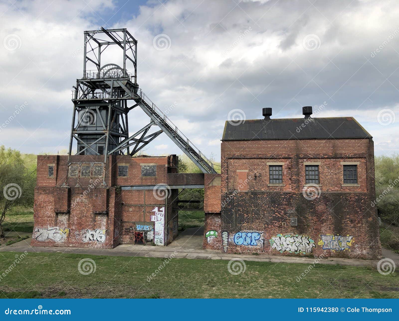 Barnsley main colliery stock photo. Image of site, oaks - 115942380