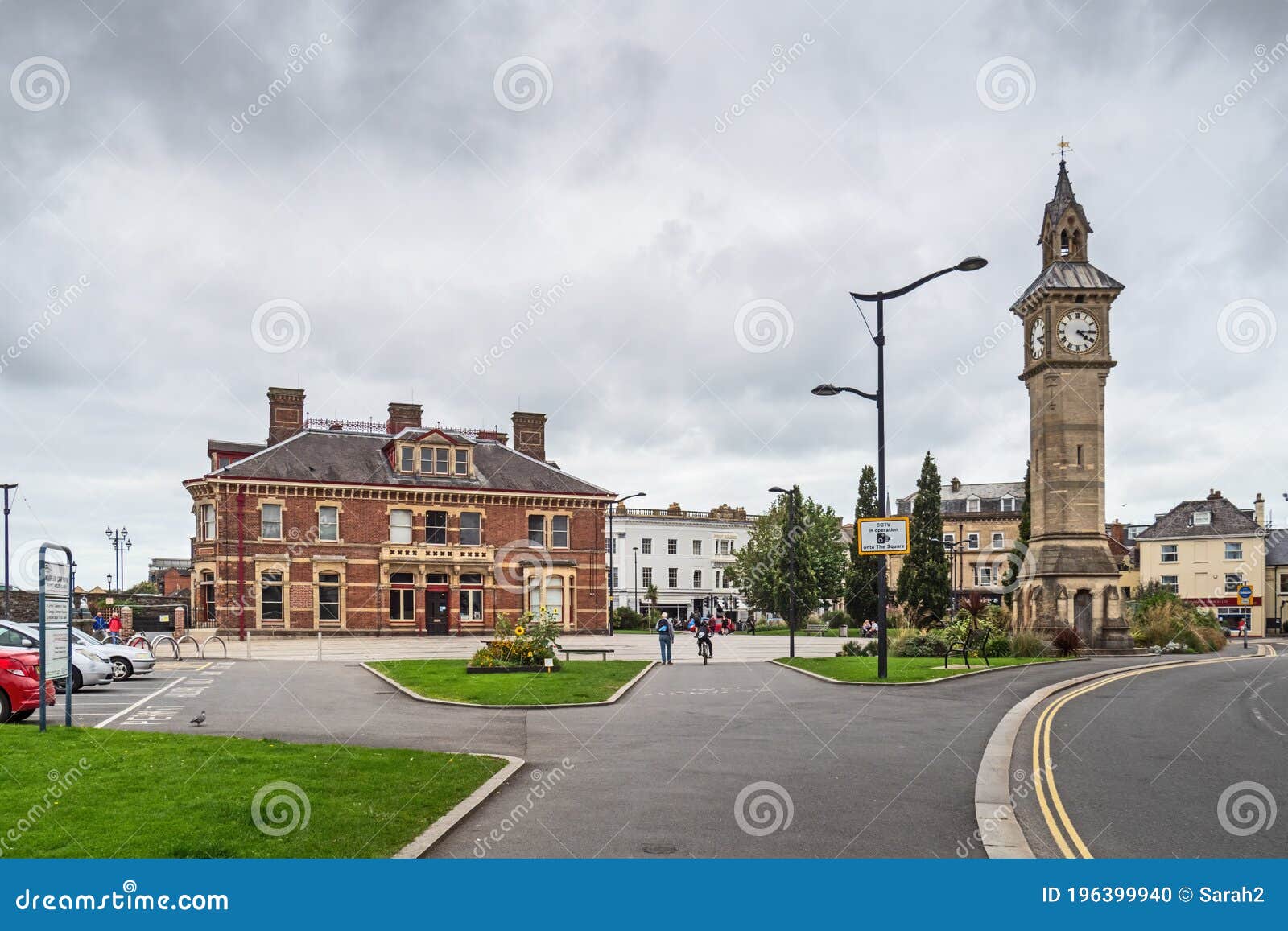 BARNSTAPLE, DEVON, UK - SEPTEMBER 11 2020: View of Museum and Clock ...