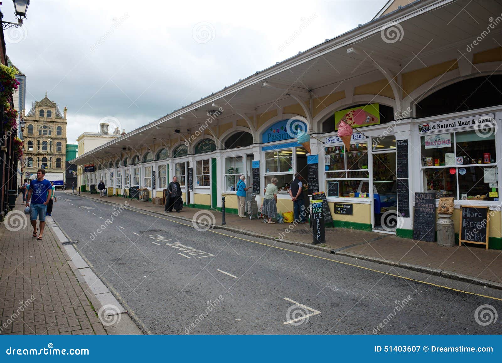 Barnstaple North Devon UK editorial photography. Image of river - 51403607