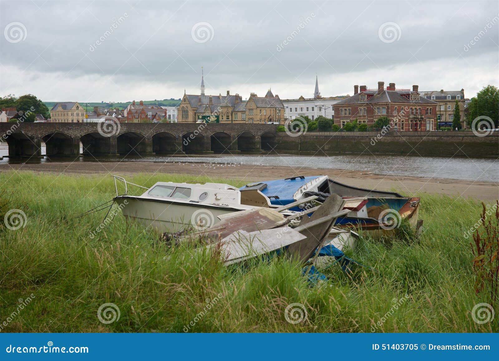 Barnstaple North Devon UK editorial image. Image of devon - 51403705