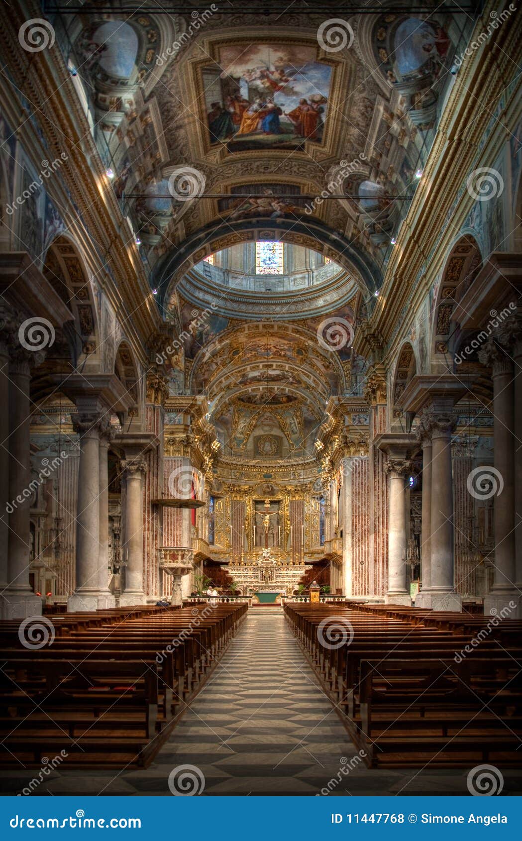 Barock basilica italy arkivfoto. Bild av kristen, domkyrka - 11447768