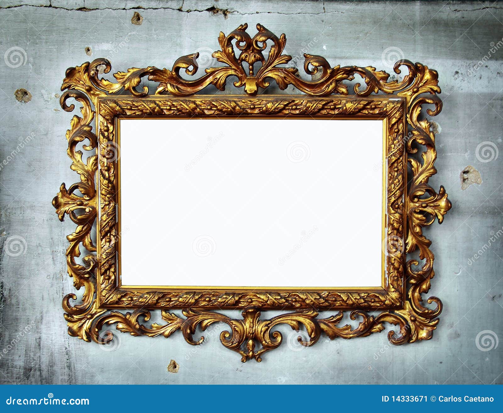 Barok frame stock afbeelding. Image of verfraai, album - 14333671