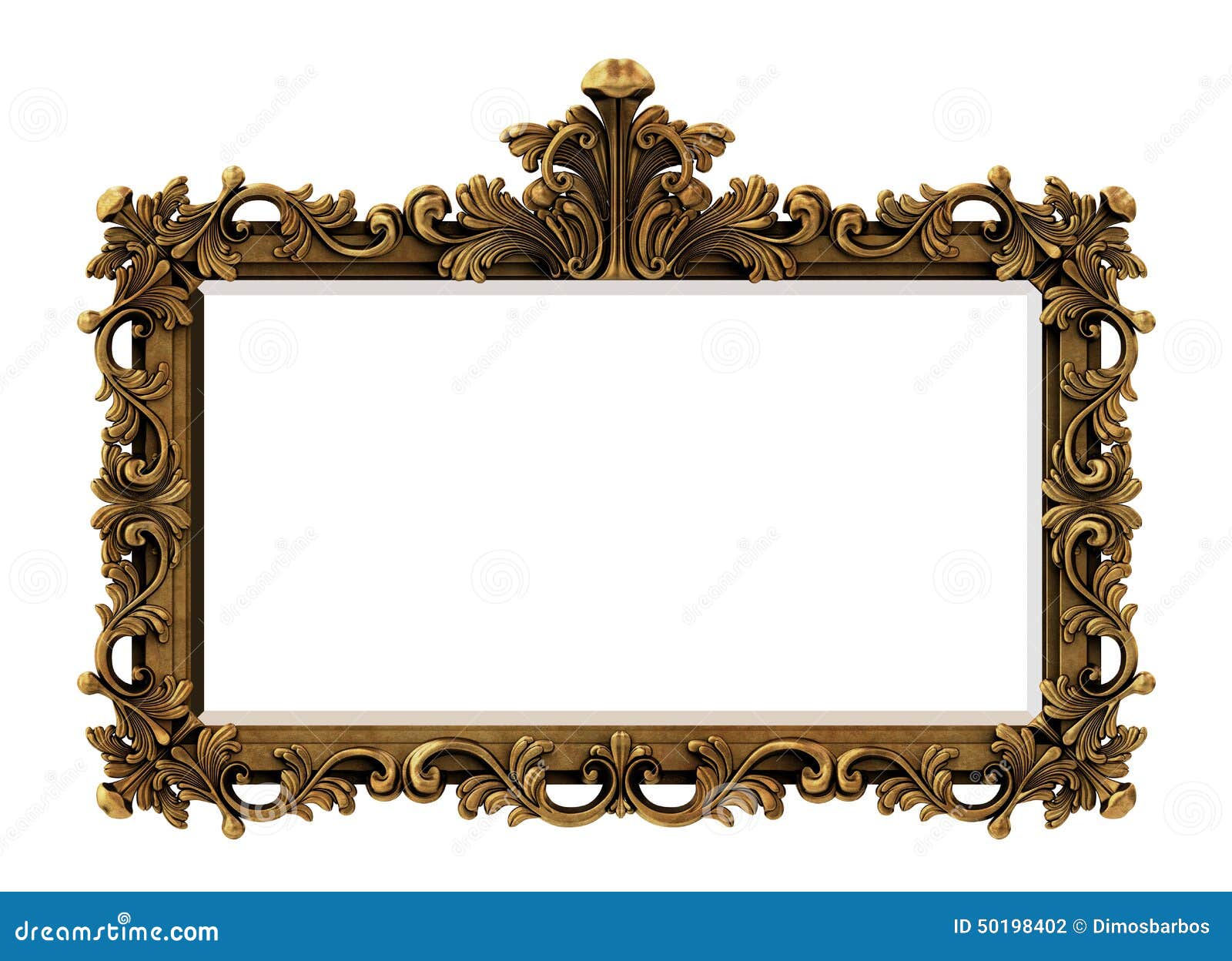 Barok Gouden Frame stock foto. Image of ellips, goed - 50198402