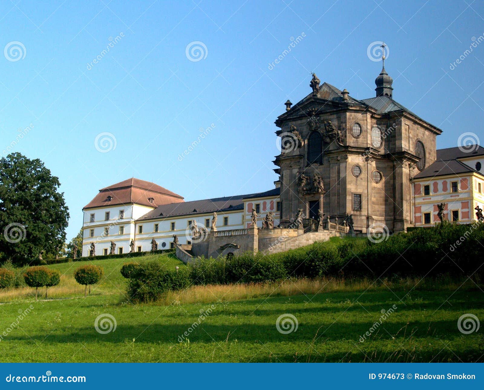BAROK HOSPITAL KUKS stock image. Image of histori, bohme - 974673