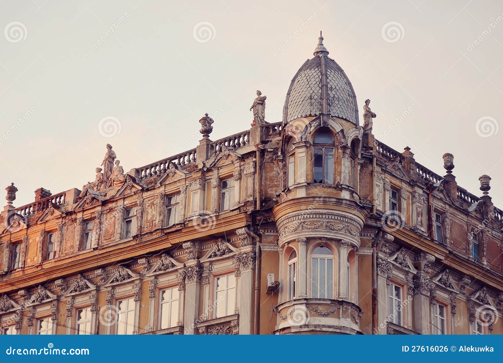 Barokke architectuur stock foto. Image of decoratief - 27616026