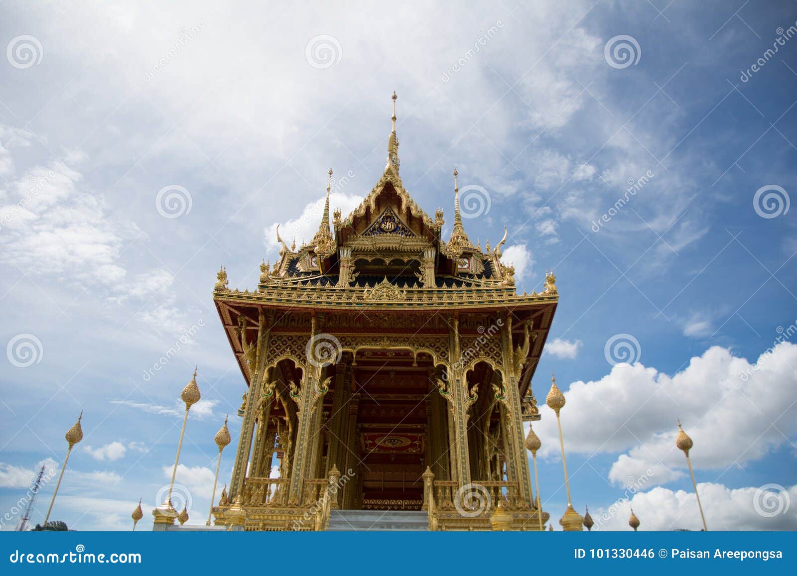 Barom Mangalanusarani Pavillian Photo stock - Image du dôme ...