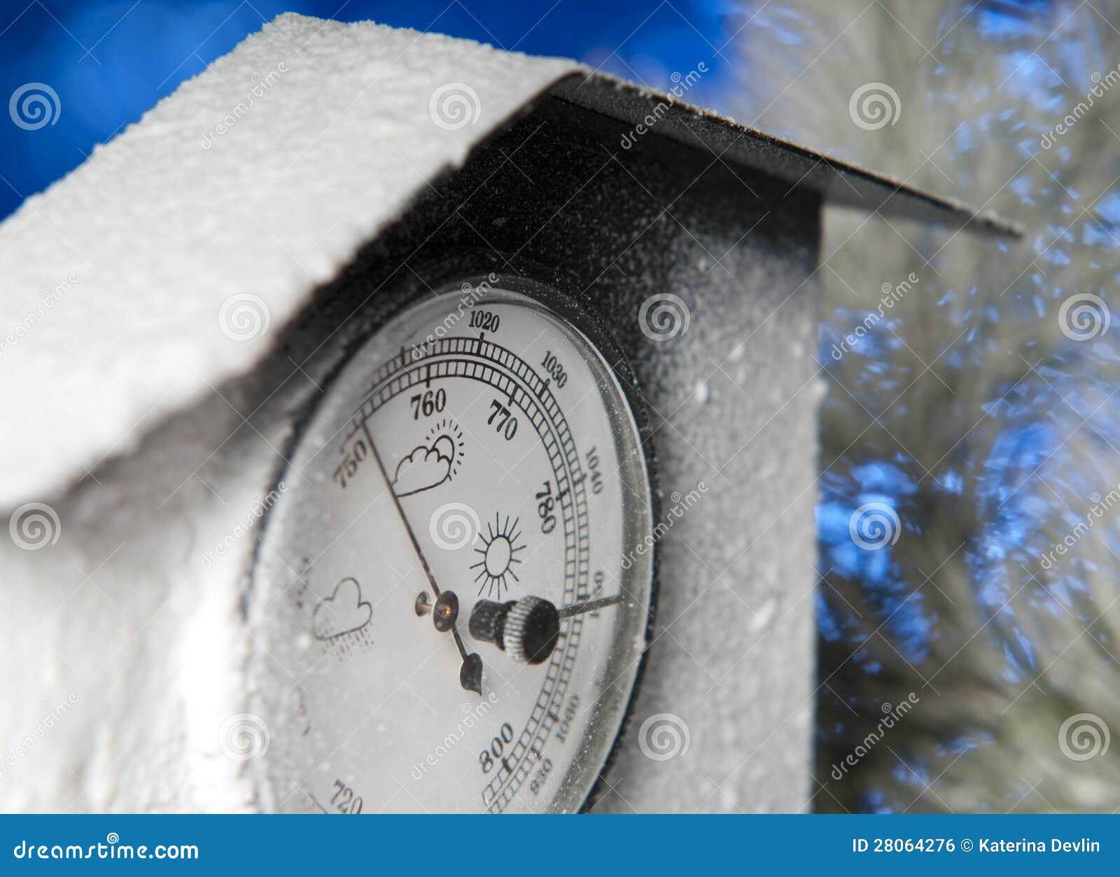 Barometer stock photo. Image of indicator, update, freeze - 28064276