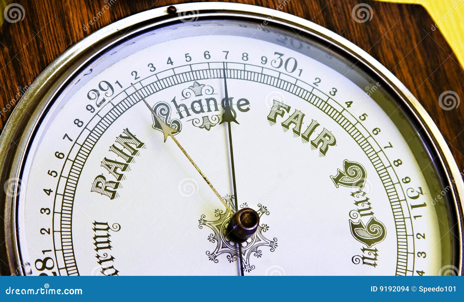 Barometer stock photo. Image of atmosphere, instrument - 9192094
